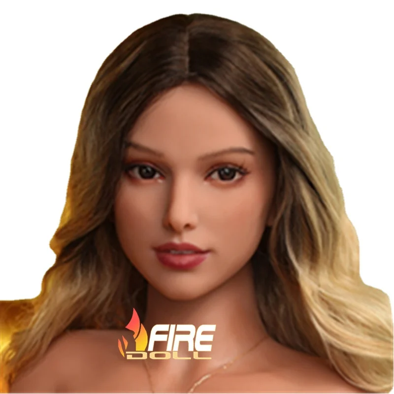 FIREDOLL Sex Doll Head with m16 Connector for 145cm-175cm Oral Sex Toys, Head Only