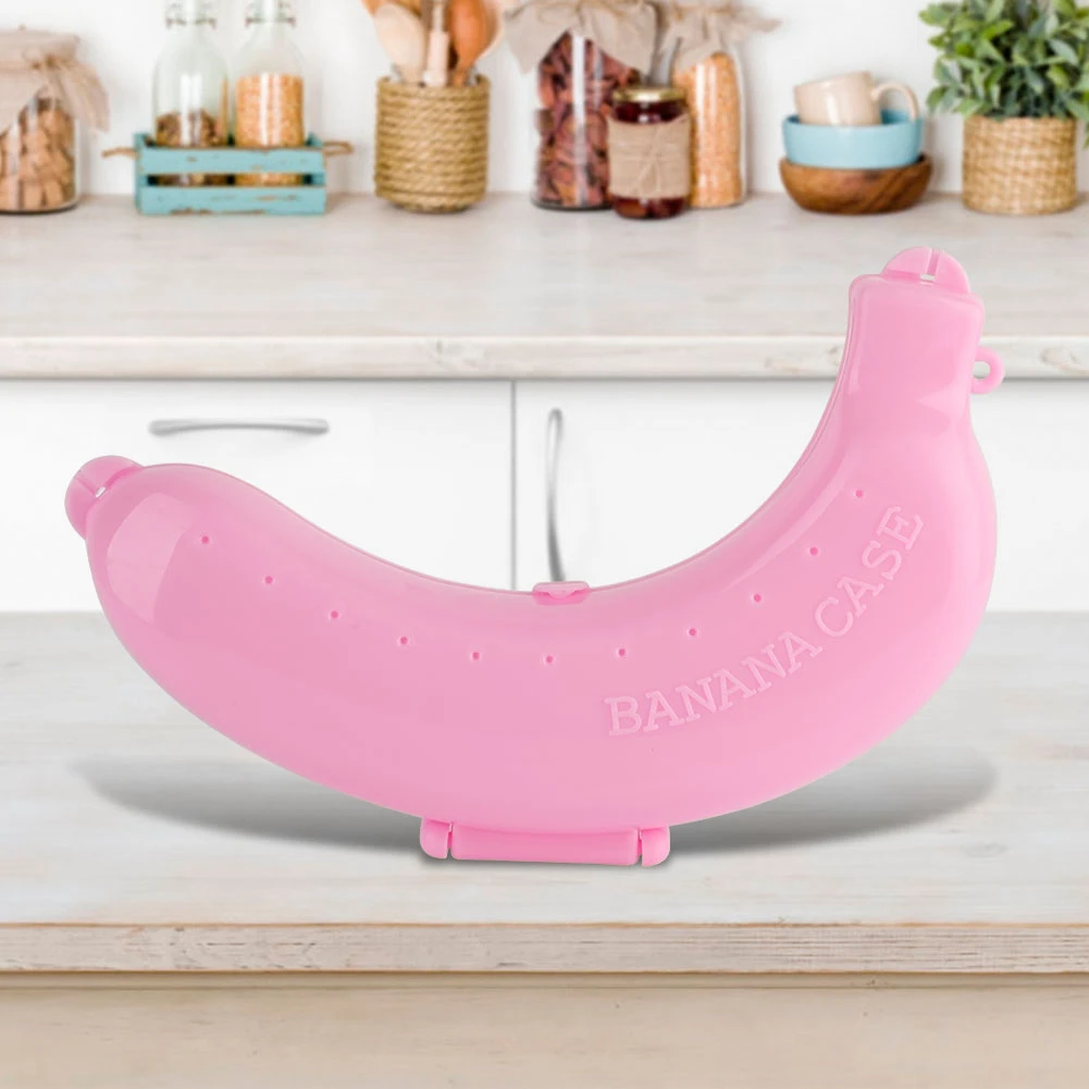 Banana Banana Shell Case Lunch Cute 3 Colors Fruit Banana Protector Box ...