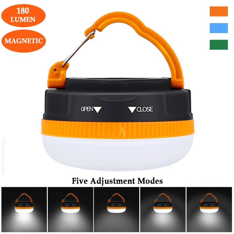 Outdoor-Camping-Lantern-Magnet-Adsorption-Tent-Light-LED-Hanging-Lamp ...
