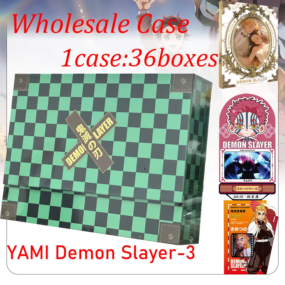 Wholesale-YAMI-Demon-Slayer-Vol-3-Collection-Card-Box-Shinobu-Nezuko ...