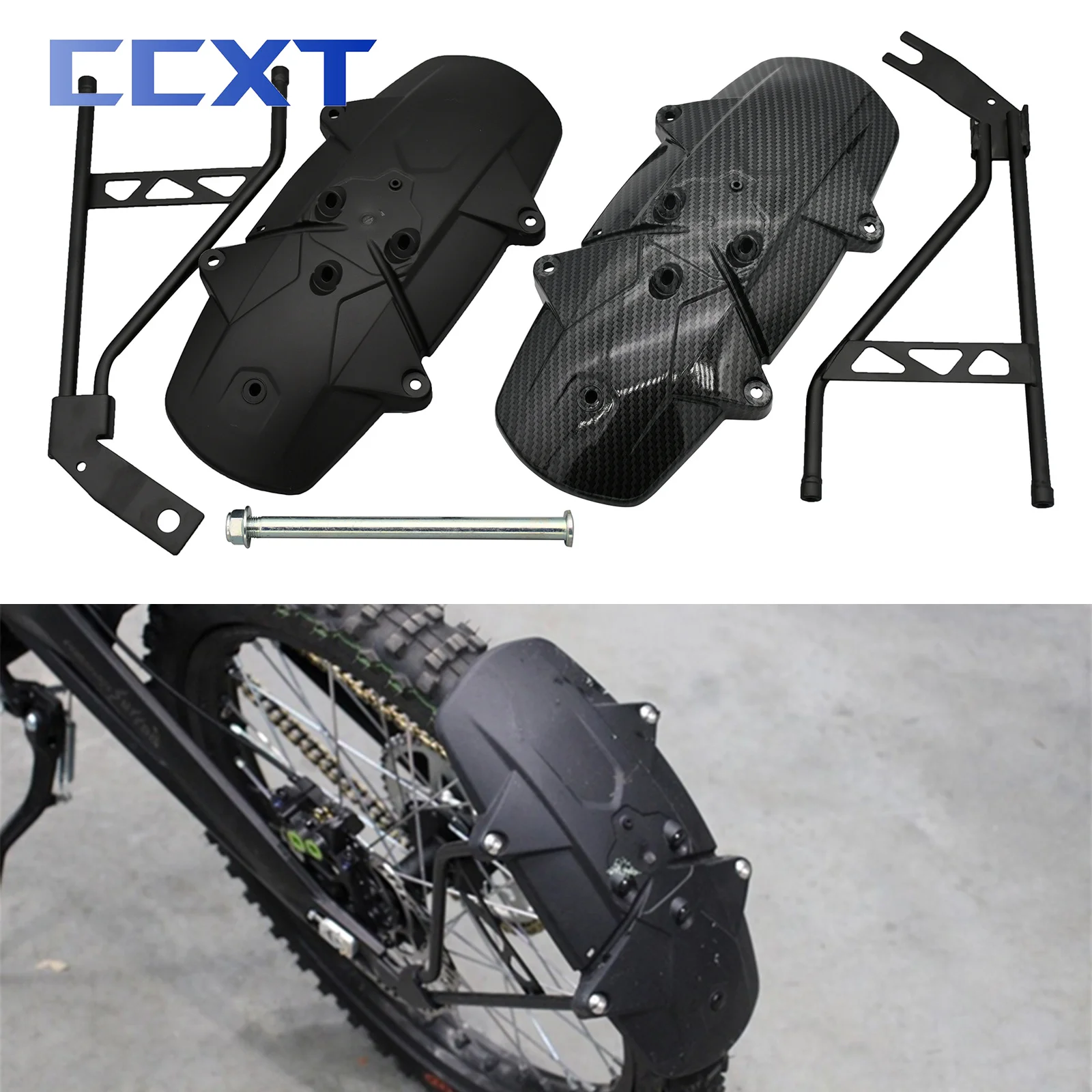 Electric Motorcycle Tire Splash Mudguard Suitable Rear Wheel Mudguard ...