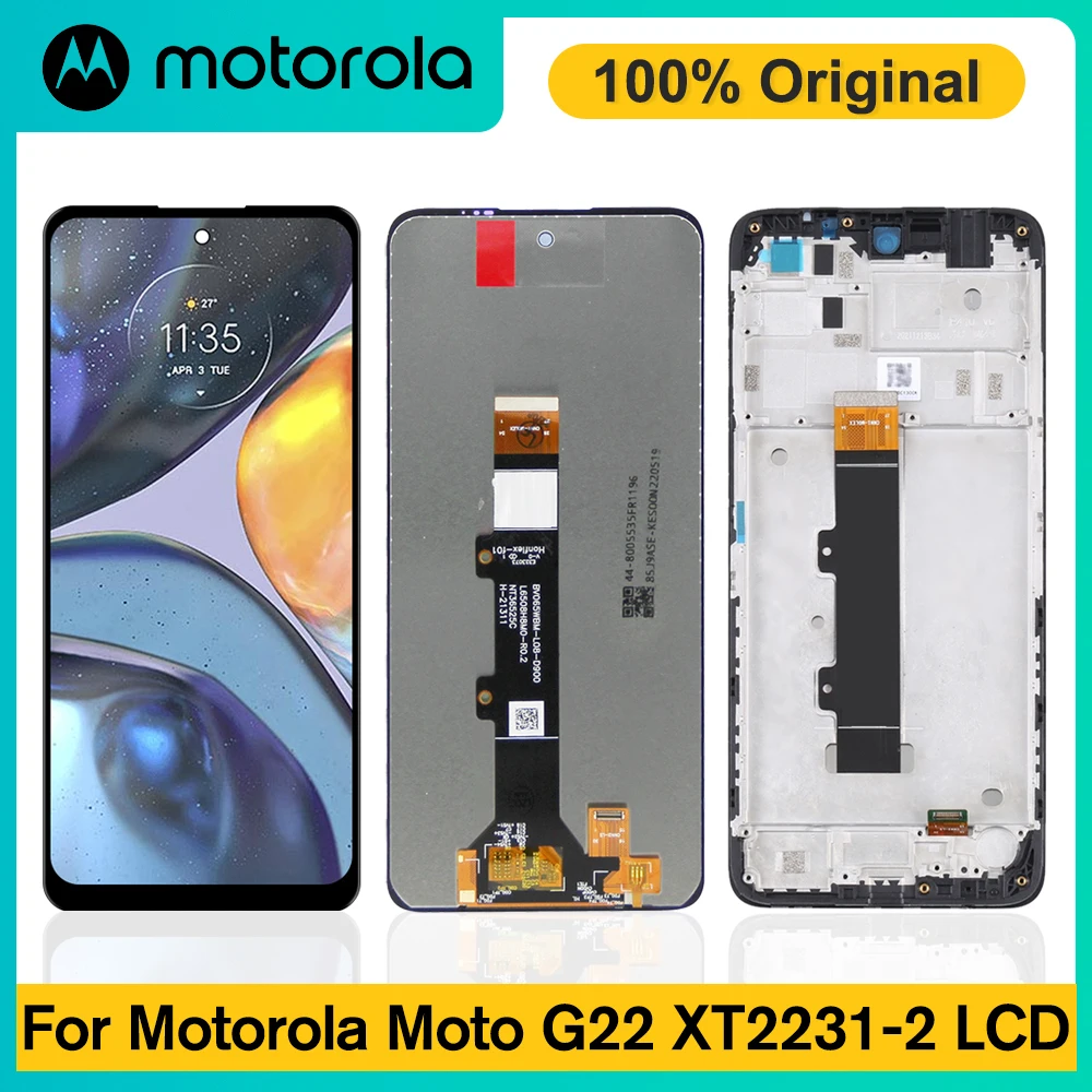 6-5-Original-For-Motorola-Moto-G22-LCD-Display-Touch-Screen-Sensor ...