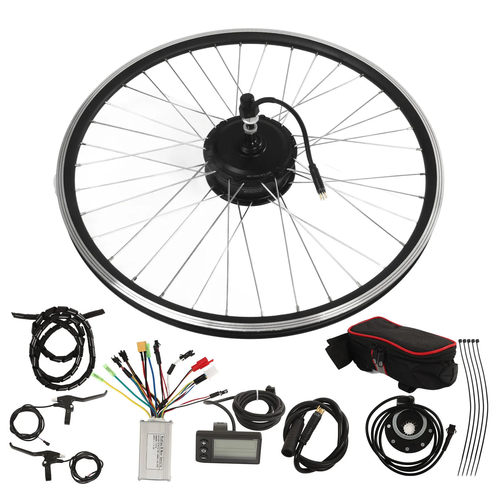Electric-Bike-Rear-Wheel-Conversion-Kit-with-48v-250w-Hub-Motor-for ...