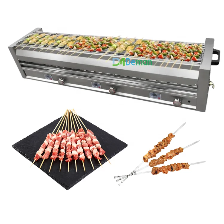 Multi-model-smokeless-Gas-barbecue-grill-Indoor-kebab-Bbq-grill-for ...