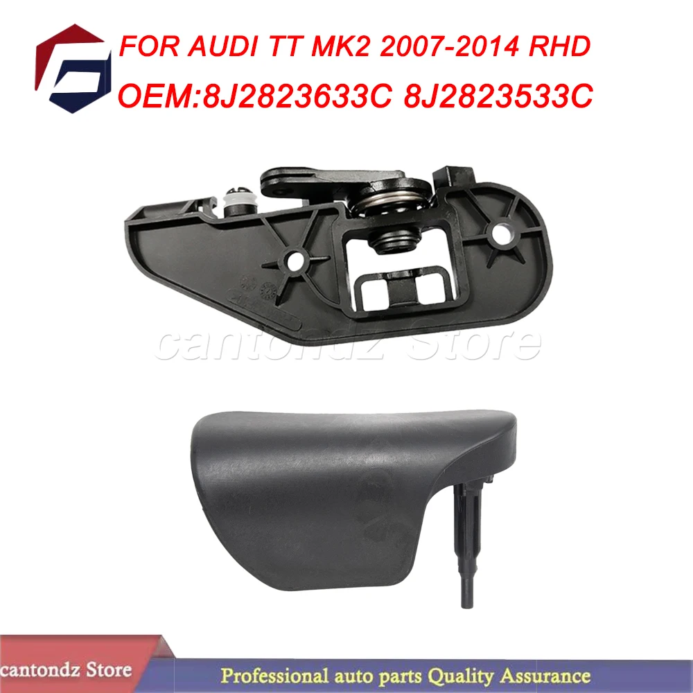 FOR-AUDI-TT-MK2-2007-2014-RHD-HOOD-BONNET-RELEASE-HANDLE-BRACKET-AND ...