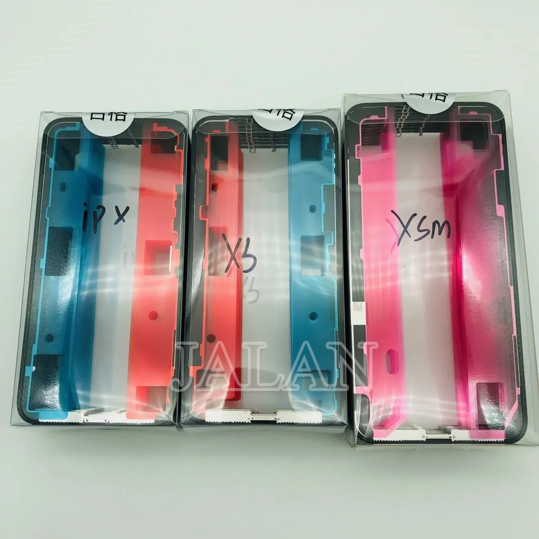 5pcs/bag Frame With Tape For IPX/11/12/13/14/15/16 Pro Max LCD Display ...