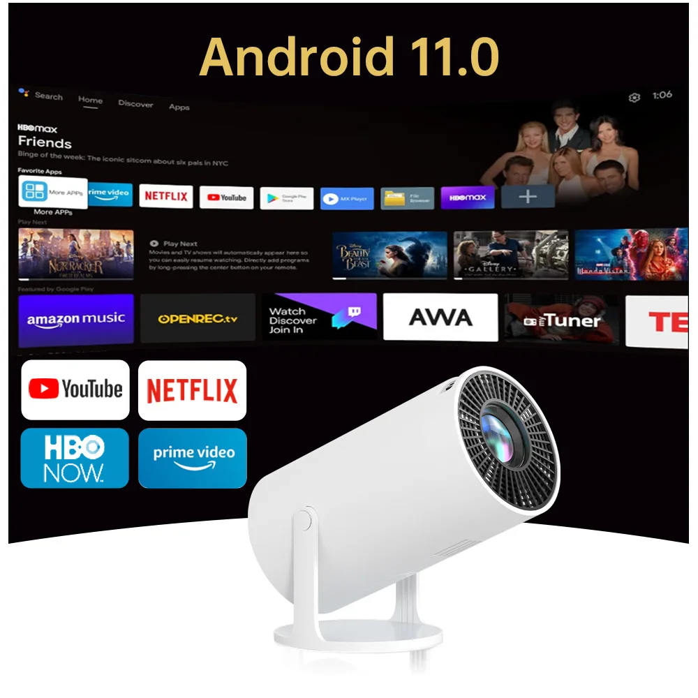 Magcubic-proyector-HY300-PRO-4K-Android-11-Dual-Wifi6-260ANSI-Allwinner ...