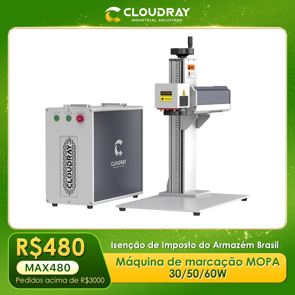 Cloudray-Fiber-Laser-Color-Marking-Machine-Raycus-e-JPT-Folha-de-alum ...