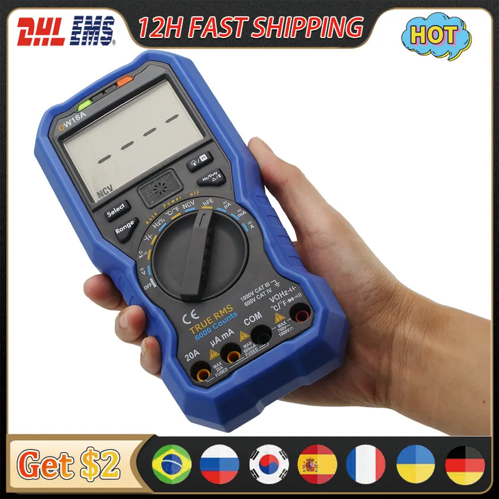 OWON-OW18A-OW18B-3-5-6-Smart-Digital-Multimeter-Digital-Supported-True ...