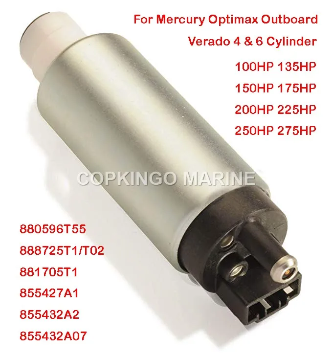 Boat-Fuel-Pump-888725T02-For-Mercury-Optimax-Outboard-Motor-880596T55 ...