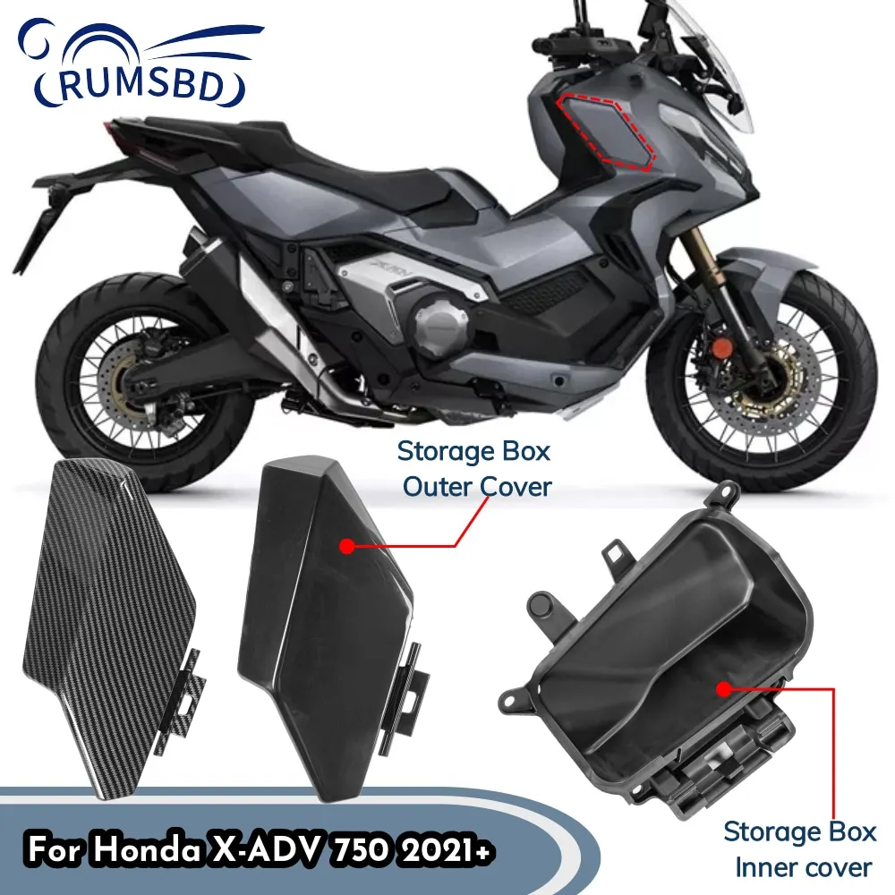 XADV750-Motorcycle-Front-Inner-Outer-Storage-Box-Cover-Fairing-For ...