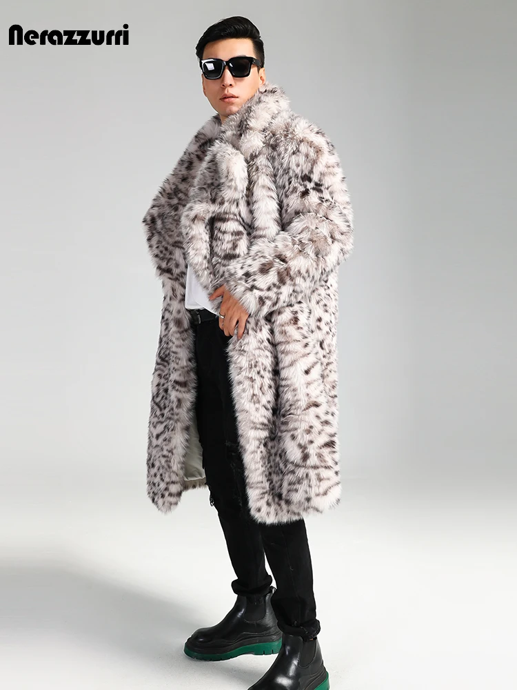 Mauroicardi-Winter-Oversized-Colorful-Muliticolored-Thick-Warm-Fluffy ...