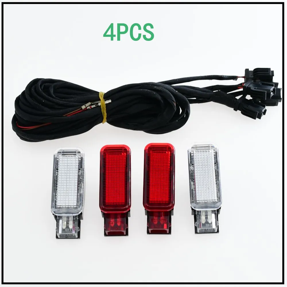 OEM Door Warning Lamp Cable For AUDI A3 S3 A4 A5 A6 A7 A8 Q3 Q5 Q7 TT ...
