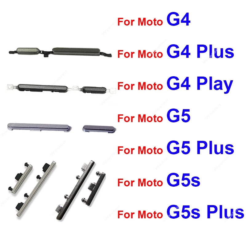 ON-OFF-Power-Button-Volume-Up-Down-Side-Key-For-Motorola-Moto-G4-G4 ...