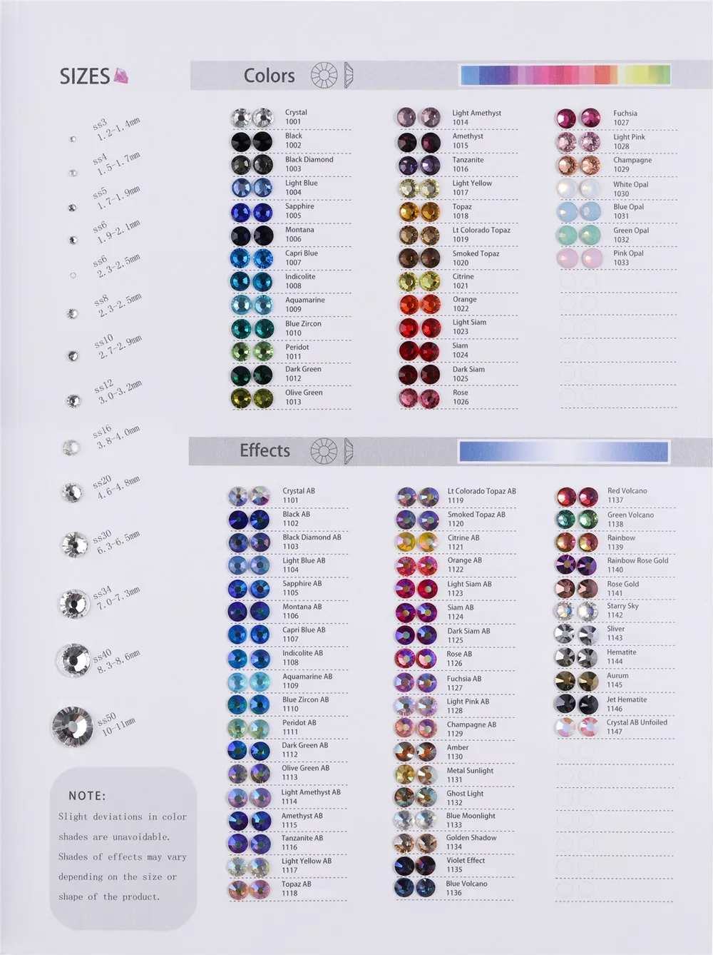QIYI-Crystal-Rhinestone-Color-Chart-Colorful-Non-Hotfix-Hotfix ...