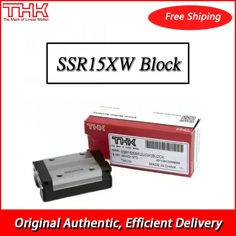Original-THK-SSR15XW-SSR15-SSR15XW1UU-SSR15XW1SS-Linear-Guideway-Slider ...