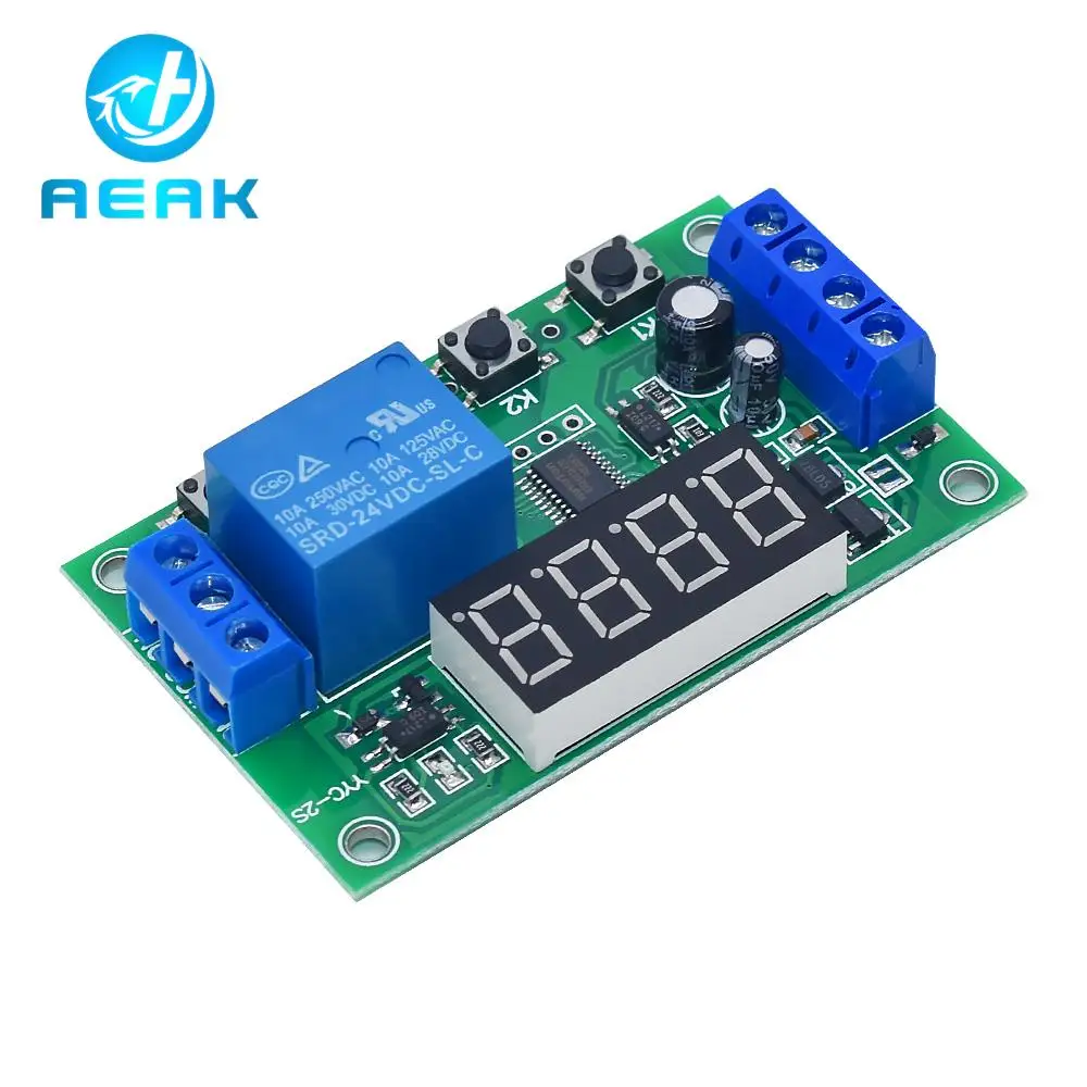YYC-2S-LED-Display-Adjustable-Programmable-delay-time-relay-module-5V12V24V-fixed-time ...