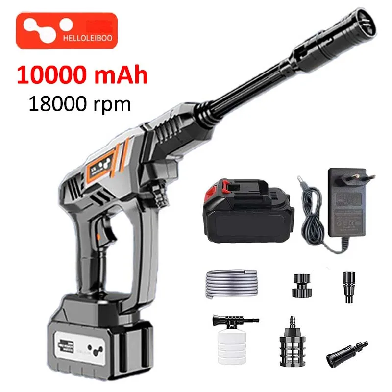 Cordless-Car-Washer-High-Pressure-Car-Wash-Water-Gun-Washing-Spray ...