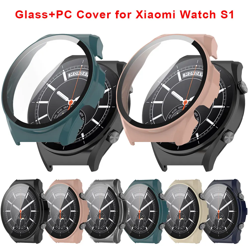 PC-Tempered-Glass-Film-Cover-For-Xiaomi-Watch-S1-Screen-Protector ...