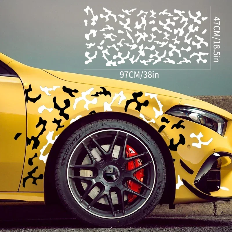 Camouflage-Car-Stickers-Racing-Camo-Decals-Refit-Auto-Both-Sides-Body ...