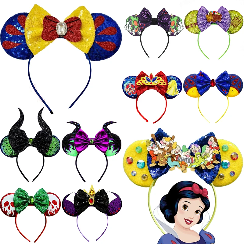 Disney-Mickey-Mouse-Ears-fasce-bianche-come-la-neve-per-ragazze-bambini ...