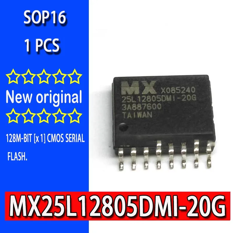 100-new-original-spot-MX25L12805DMI-20G-MX25L12805D-128M-SOP16-128M-BIT ...