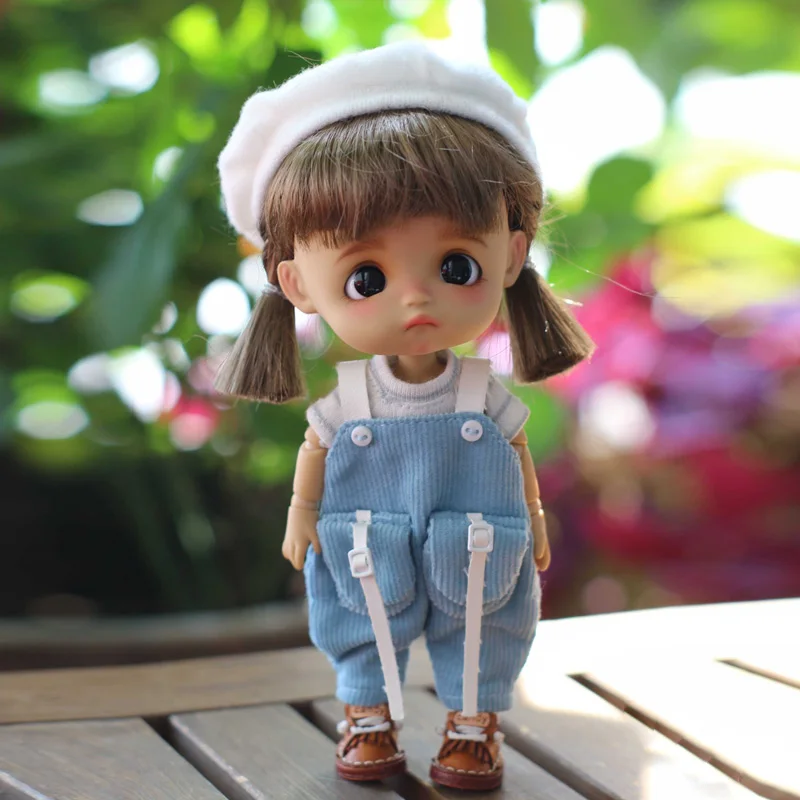 Nwe-STO-Dolls-Egg-OB11-DOLL-1-12BJD-Dark-Doll-Makeup-Doll-Head-wig ...