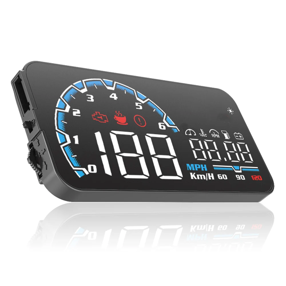 Car-Speedometer-Digital-Display-Car-Speed-Voltage-Oil-Consumption-Water ...