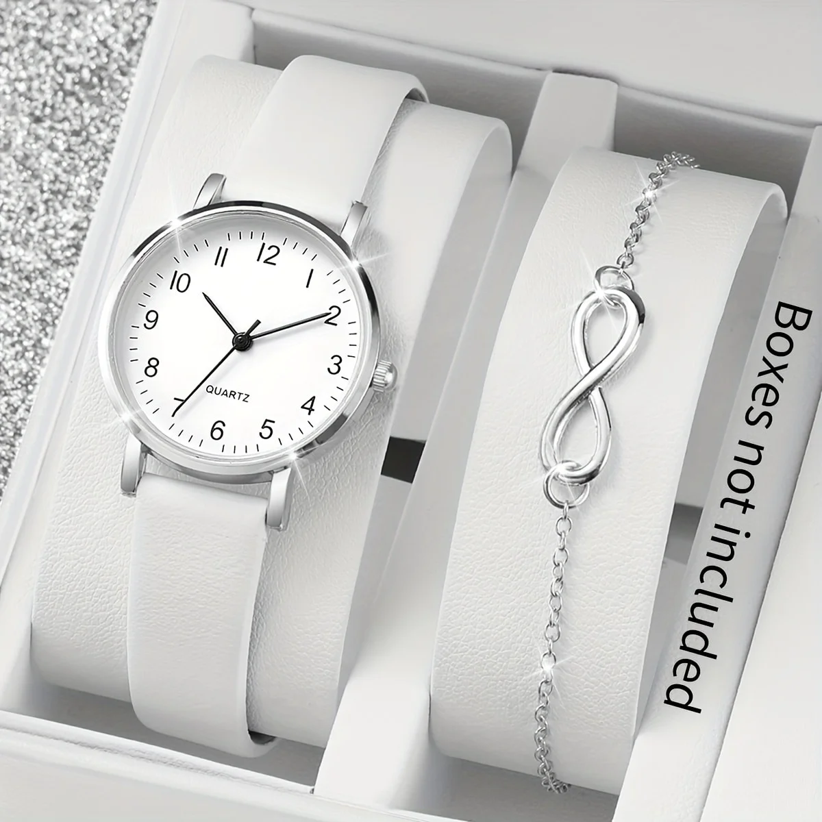 2pcs-set-Women-Watches-and-Bracelet-Quartz-Watch-Set-For-Women ...