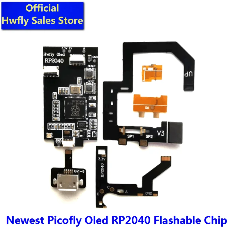 Chip Oled Picofly RP2040 Original, compatible con consola Oled ...