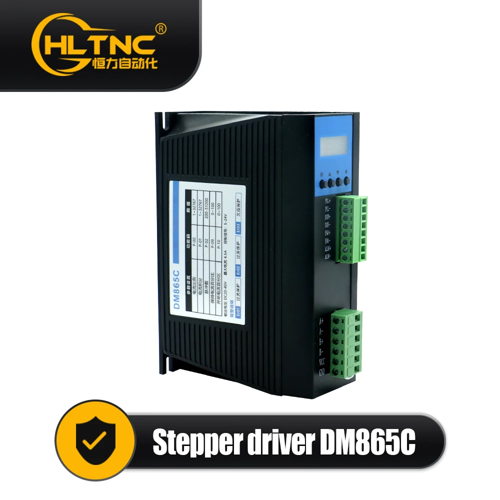 DM865C-Stepper-Motor-Driver-DC-20-80V-current-6-5A-With-Digital-display ...