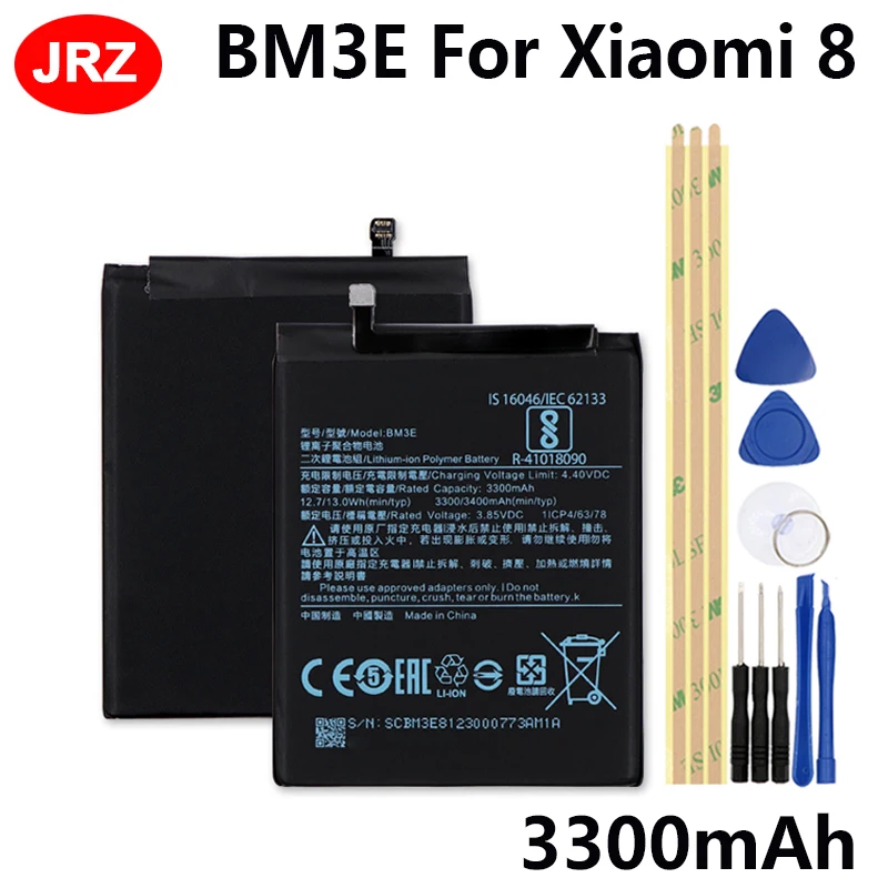 Bateria-BM3E-do-baterii-telefonu-Xiaomi-Mi-8-3300mAh-3-85V-wysokiej ...