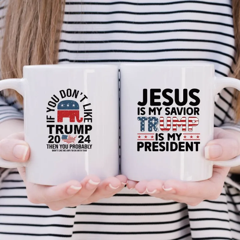 8pcs-Trump-2024-UV-DTF-Cup-Stickers-Waterproof-Sticker-Pack-for ...