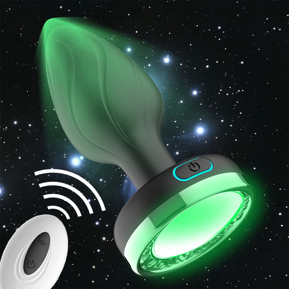 Silicone-Anal-Plug-Vibrator-For-Men-Women-Glowing-Butt-Plug-With-Backlight-Sex-Coloring-Adult ...