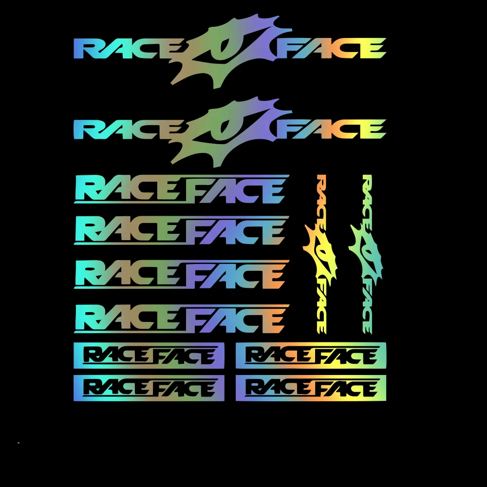 Compatible-racing-face-bicycle-sticker-set-mountain-bike-off-road ...