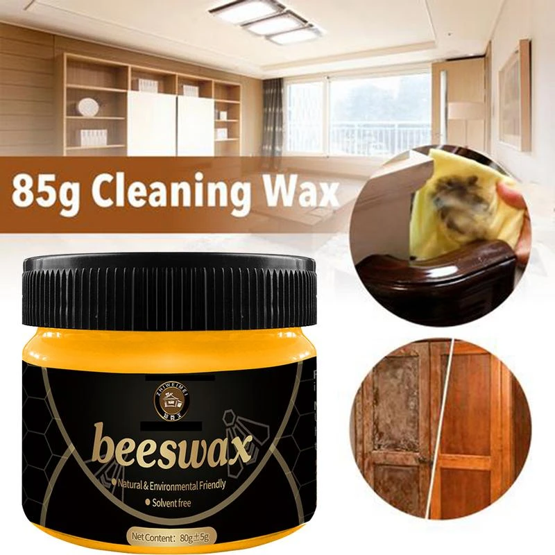 85g Natural Beeswax Furniture Polishing Beeswax Wood Seasoning Beewax Wooden Floor Maintenance ...