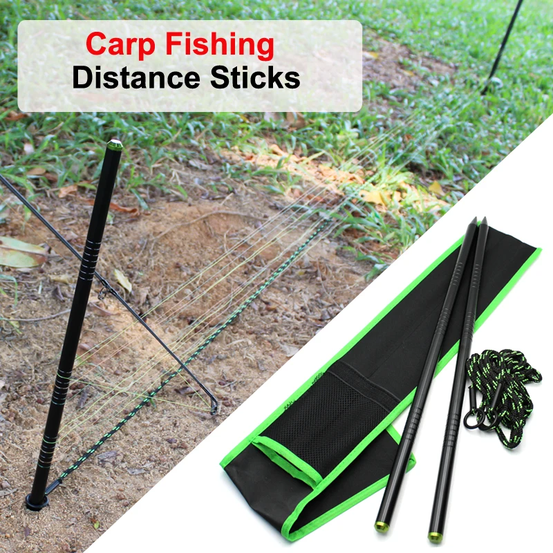 Carp-Fishing-Tool-Distance-Sticks-Kit-with-Storage-Case-Tackle-Box-Carp ...
