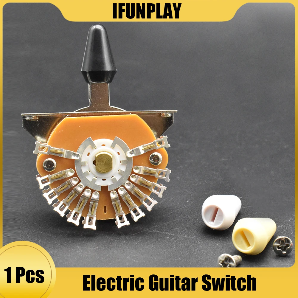 1pcs Super Switch Guitar 5-way 24 Legs Pickup Selector 4-Pole Double ...