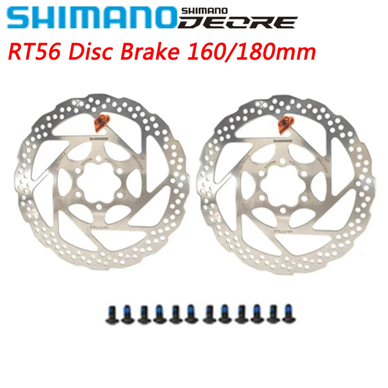 SHIMANO-DEORE-SM-RT56-Brake-Disc-Rotor-6-Bolt-Mountain-Bike-Disc-M610 ...