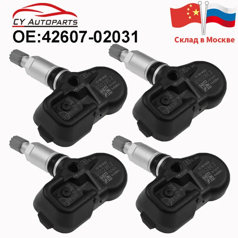 Sensor de pressão dos pneus toyota avensis auris rav4 yaris versão ...