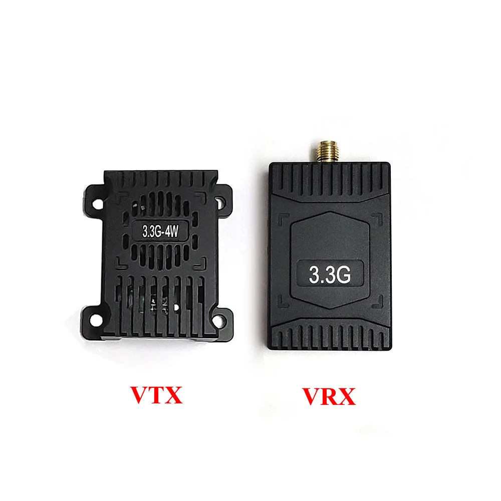 Long-Range-3-3GHz-4W-VTX-VRX-FPV-Video-Transmitter-16CH-Wid-Band-Video ...