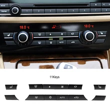 11 12 14 Key Car Caps Repair Kit A/C Heater Button Switch Cover for BMW ...