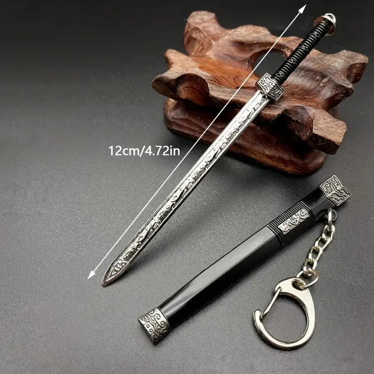 China-Ancient-Sword-Mini-Han-Sword-Weapon-Model-With-Sheath-Toy-Zinc ...