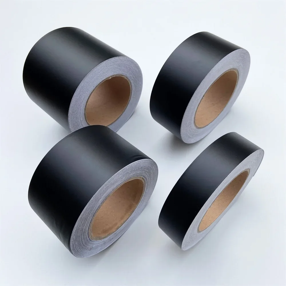 3-5-7-10CM-Black-Matte-Vinyl-Tape-Window-Trim-Film-Chrome-Delete-Vinyl ...