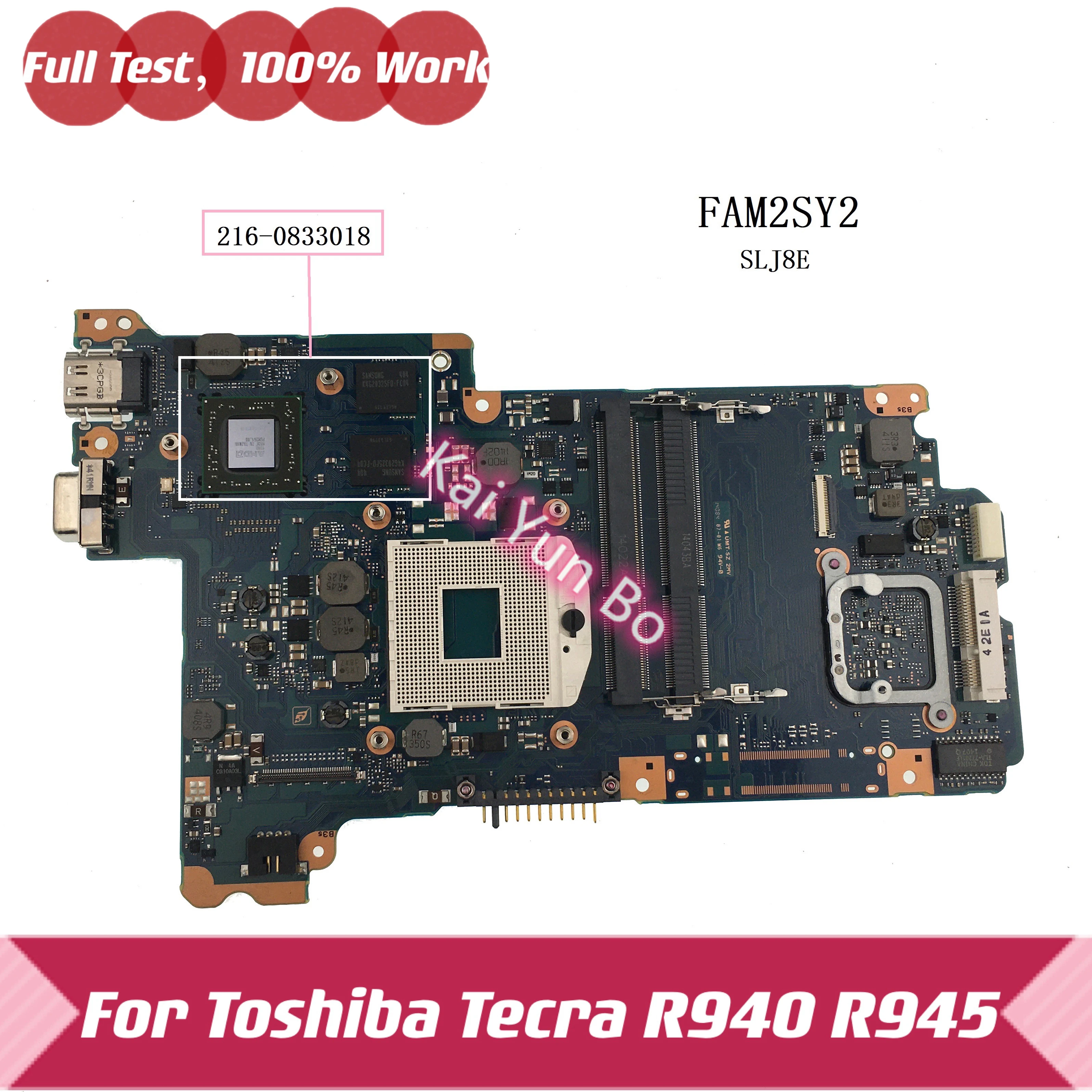P000562450 FAM2SY2 A3256A Para Toshiba Tecra R940 R945 PT43CU Laptop ...