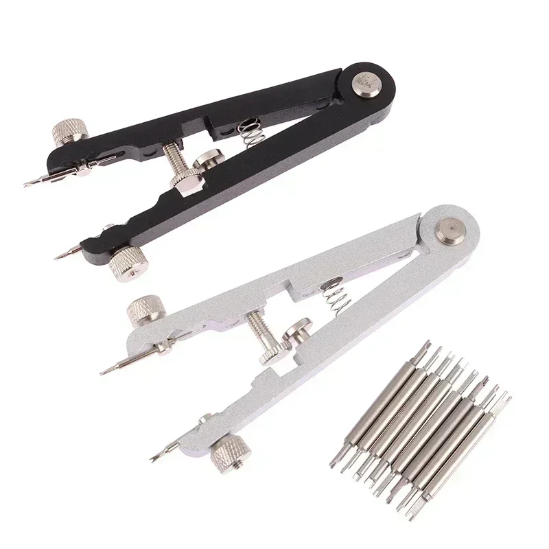 New 6825 Watch Pliers Watch Spring Bar Plier Tool Kit Tweezer Removal ...