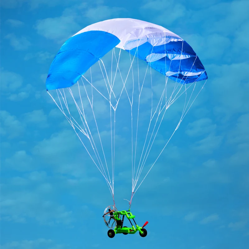 1Set Remote-Controlled Wheeled Paraglider Wingspan 98cm Powered ...