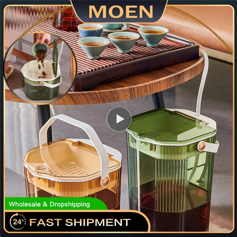 1PC-Double-Layer-Tea-Residue-Bucket-Tea-Residue-Separation-Waste-Water ...