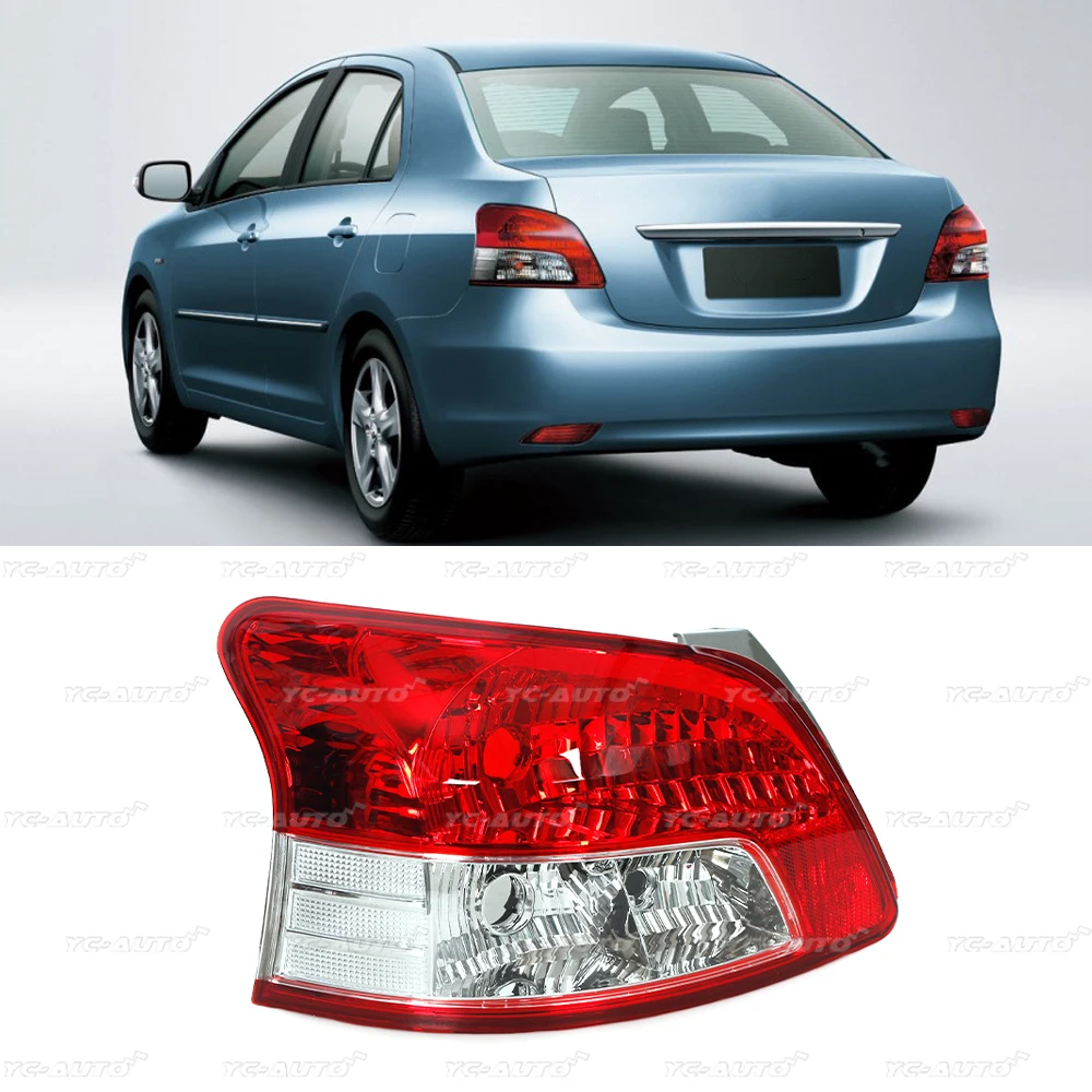 Car Rear Tail Light Brake Lamp Warning Bumper Light Without Bulbs For ...