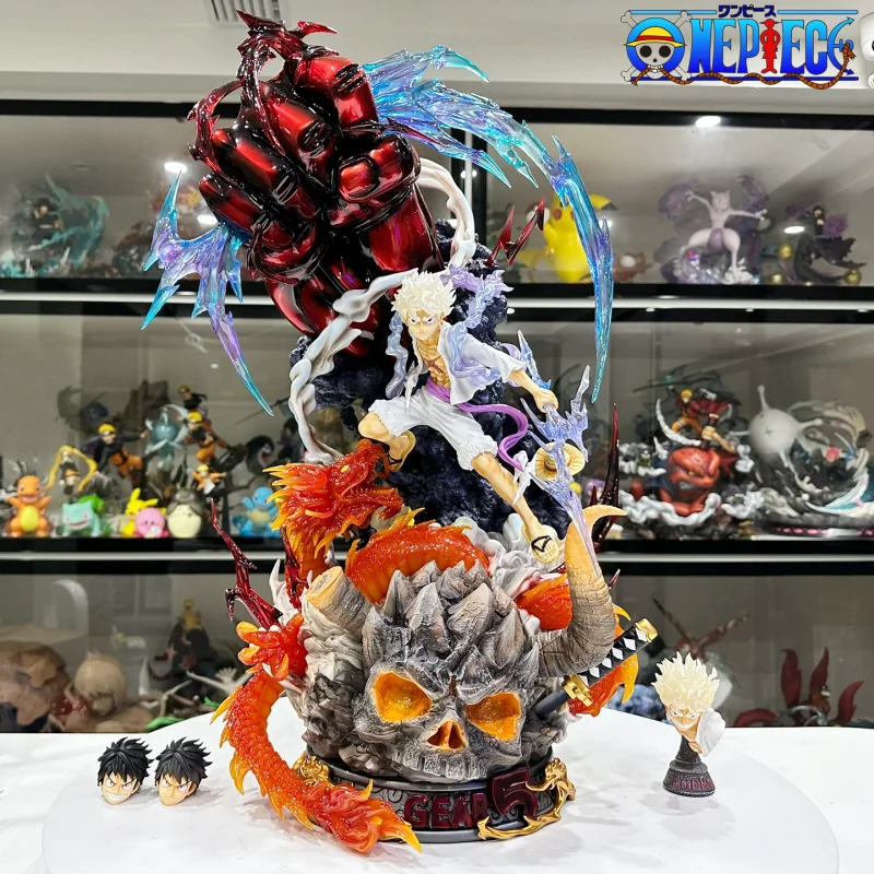 31cm-One-Piece-Anime-Figure-Gear-5-Nika-Luffy-Figures-Sun-God-Luffy ...